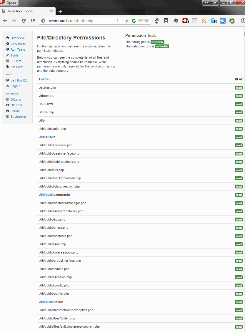 ownCloud install & configuration on Nginx - CentminMod.com LEMP Nginx web stack for CentOS ...