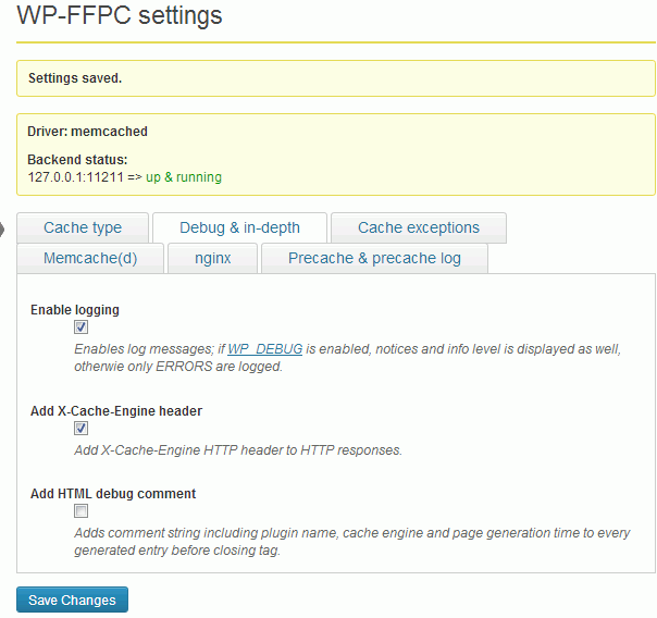 Nginx Wordpress Wp Ffpc Plugin Ngxpagespeed Lemp Nginx Web Stack For